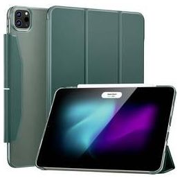 ESR Ascend Trifold iPad Cover / Tasche Apple iPad Pro 11 (M4, 2024) 27,9 cm (11) Book Cover Gr&uuml;n, Transparent