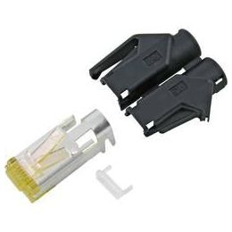 Hirose Electronic RJ45C6A-BL TM31 RJ45-Steckverbinder CAT6A Hirose TM31 RJ45C6A-BL Stecker, gerade Pole: 8P8C Blau 1 St.