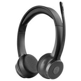 EKSA H16 On Ear Headset Bluetooth&reg; Schwarz Noise Cancelling, Mikrofon-Rauschunterdr&uuml;ckung Headset, Lautst&auml;rkeregelung, Batterieladeanzeige Computer