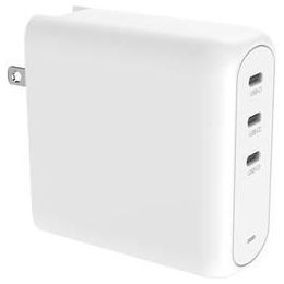Creative 140W GaN USB Ladeger&auml;t 140 W 3x USB-C&reg; USB PD, Quick Charge 3.0, QC 4+ Wei&szlig; Innenbereich USB Power Delivery (USB-PD), Qualcomm Quick Charge 3.0