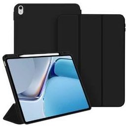 4Smarts Folio Case Basic Tablet-Cover Apple iPad Air 13 (M2, 2024) 33 cm (13) Book Cover Schwarz