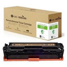 G&G Toner ersetzt Canon, HP 125A, 128A, 131X, 716K, 731K Kompatibel Schwarz 2200 Seiten Reborn remanufactured 21201