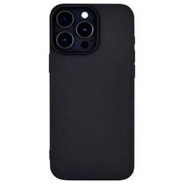 JT Berlin BackCase Pankow Soft Backcover Apple iPhone 16 Pro Schwarz Induktives Laden 11077