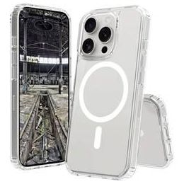 JT Berlin BackCase Pankow Clear Backcover Apple iPhone 16 Pro Max Transparent MagSafe kompatibel 11093