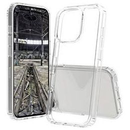 JT Berlin BackCase Pankow Clear Backcover Apple iPhone 16 Pro Max Transparent Induktives Laden 11089