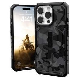 Urban Armor Gear Pathfinder SE MagSafe Case Backcover Apple iPhone 16 Pro Camouflage, Midnight, Camouflage Grau MagSafe kompatibel 114471114061