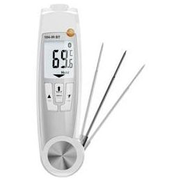 testo 0560 1045 60 Infrarothermometer und Einstichthermometer (HACCP) Messbereich Temperatur -50 bis 250 &deg;C F&uuml;hler-Typ NTC HACCP-konform, IP65