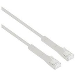 Intellinet 745130 RJ45 Netzwerkkabel, Patchkabel CAT 6a F/FTP 1.0 m Grau Flexibel, Gesamtschirm, Halogenfrei 1 St.