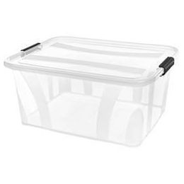 Siena HOME Aufbewahrungsbox Anzio Transparent 21 l (B x H x T) 510 x 385 x 148 mm 1 St.
