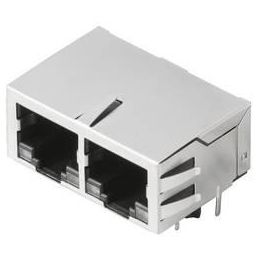 Weidm&uuml;ller RJ45G1 R12D 3.3EYG/YG RL Weidm&uuml;ller RJ45G1 R12D 3.3EYG/YG RL 2036510000 Buchse, Einbau horizontal Polzahl Sensoren 8 Silber, Schwarz 1 St.