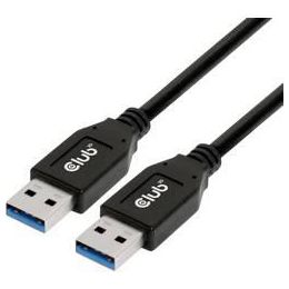 club3D USB-Kabel USB-A Stecker 0.50 m Schwarz CAC-1409