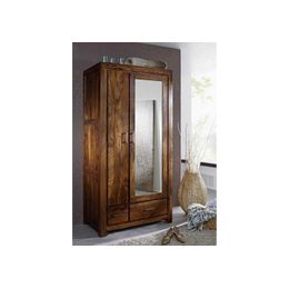 Garderobe Sheesham 100x61x200 life honey lackiert METRO LIFE #165