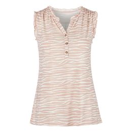 Lascana Top Damen Gr&ouml;&szlig;e XS/S pink / wei&szlig;