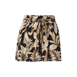 Only Pleat-Front Pants 'ONLNova Jasmin' female size 42 Pueblo / Black / Off white