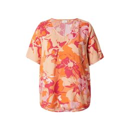 Only Carmakoma Bluse 'CARHELEN' Damen Gr&ouml;&szlig;e 7XL orange / apricot / weinrot