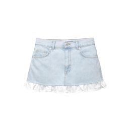Pull&Bear Pull&bear Rock Damen Gr&ouml;&szlig;e 34 blue denim / offwhite