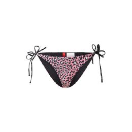 Hugo Bikinihose 'PURE_SIDE TIE' Damen Gr&ouml;&szlig;e L hellpink / schwarz / wei&szlig;