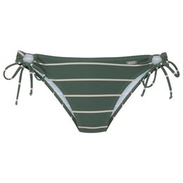 Bench Bikinihose Damen Gr&ouml;&szlig;e L creme / dunkelgr&uuml;n