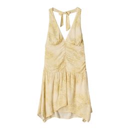 Bershka Kleid Damen Gr&ouml;&szlig;e 40 sand / oliv Sommerkleid