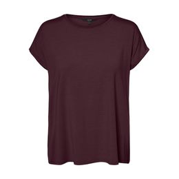 V&eacute;ro Moda Vero Moda T-Shirt 'VMAva' Damen Gr&ouml;&szlig;e XXL weinrot