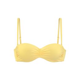 Venice Beach Bikini Top female size 80 Light yellow