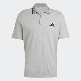 adidas Sportswear Funktionsshirt 'Essentials' Herren Gr&ouml;&szlig;e XS hellgrau / schwarz