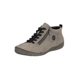 Rieker Schn&uuml;rstiefelette Damen Gr&ouml;&szlig;e 36 taupe