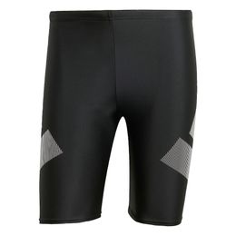 adidas Performance Sportbadehose 'Big Bars' Herren Größe XXL schwarz / weiß