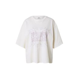 MONKI T-Shirt Damen Gr&ouml;&szlig;e XL flieder / mauve / wei&szlig;