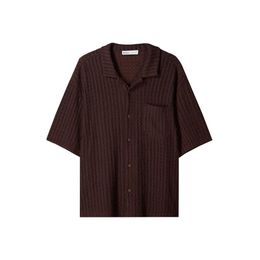 Bershka Button Up Shirt male Brown size S