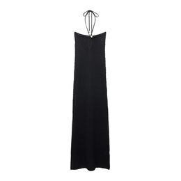 Pull&Bear Pull&bear Knitted dress female Black size M