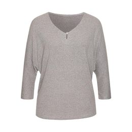 Lascana Shirt female Grey size 48/50
