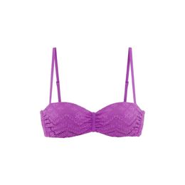 Lascana Bikini Top female Purple size 40