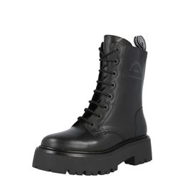 K by KARL LAGERFELD Karl Lagerfeld Stiefelette 'BURLY BIKER' Damen Größe 41 schwarz Winterschuhe