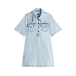 Tommy Jeans Shirt Dress female Blue size L
