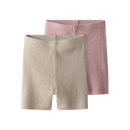Two Soon Pants kids Beige, Pink size 74