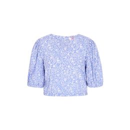 Swirly Blouse female Blue size XL