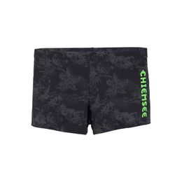 Chiemsee Badehose Herren Gr&ouml;&szlig;e M/L dunkelgrau / kiwi / schwarz
