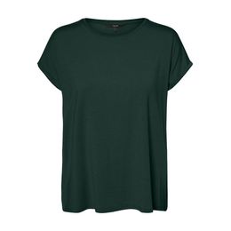 V&eacute;ro Moda VERO MODA T-Shirt 'Ava' Damen Gr&ouml;&szlig;e XXL dunkelgr&uuml;n