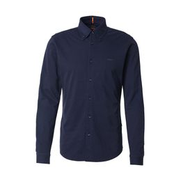 BOSS Button Up Shirt 'Myjersey_M' male Blue size XXL