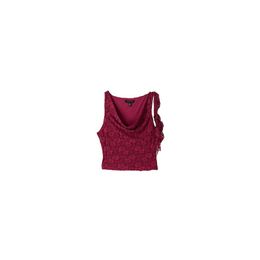 Bershka Top female Red size M
