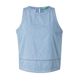 United Colors Of Benetton Bluse Damen Gr&ouml;&szlig;e M hellblau