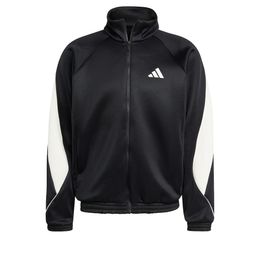 adidas Sportswear Athletic Zip-Up Hoodie 'Stadium' male Black size XXXL