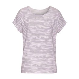 Lascana Shirt female Purple size 32/34