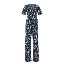 WE Fashion Jumpsuit Damen Gr&ouml;&szlig;e XXXL marine / wei&szlig;
