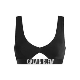 Calvin Klein Swimwear Bikini Top female Black size S