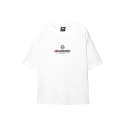 Pull&Bear Pull&bear Shirt 'POWER' male White size XS