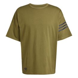 adidas originals T-Shirt 'Neuclassics' Herren Gr&ouml;&szlig;e XS marine / oliv