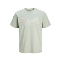 Jack & Jones JACK & JONES T-Shirt Herren Gr&ouml;&szlig;e XXL dunkelbeige / mint / wollwei&szlig;