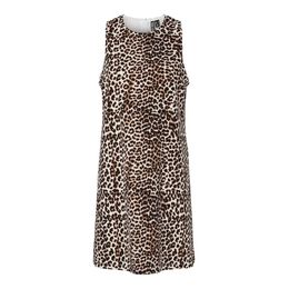 Pieces Kleid 'PCJosella' Damen Gr&ouml;&szlig;e 42 karamell / schwarz / wei&szlig; Winterkleid